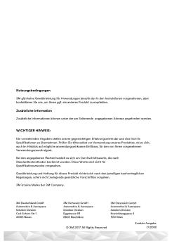 Profiklebeband - 3M Paint protection film 8592 transparent 20cm x 50cm